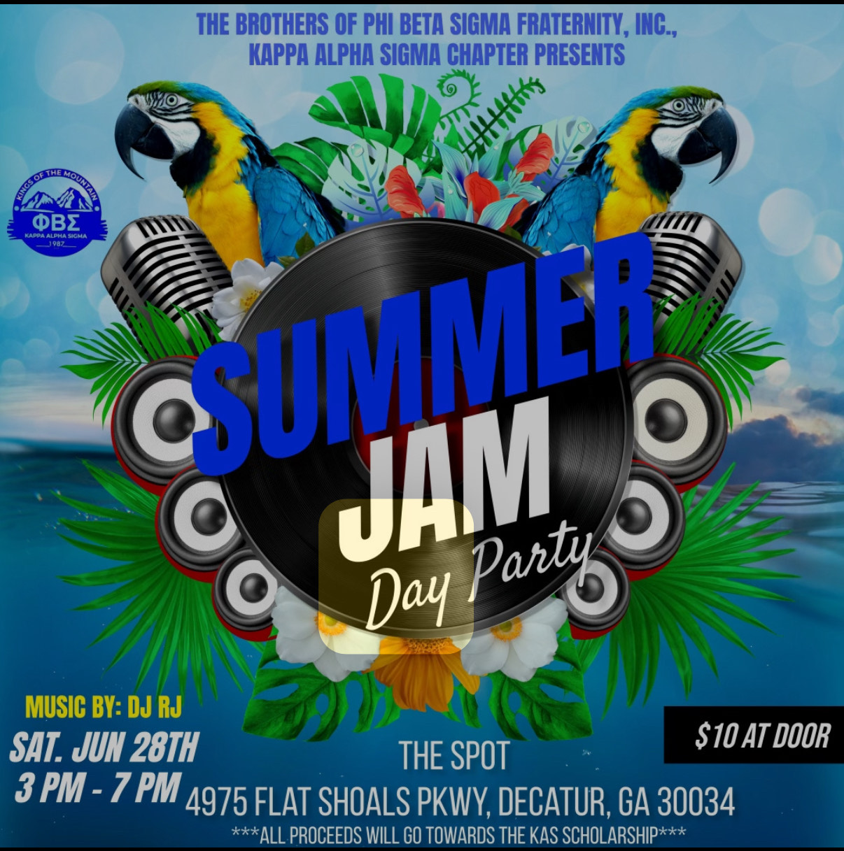 Kappa Alpha Sigma Summer Jam Day Party 2025 Event - Phi Beta Sigma ...