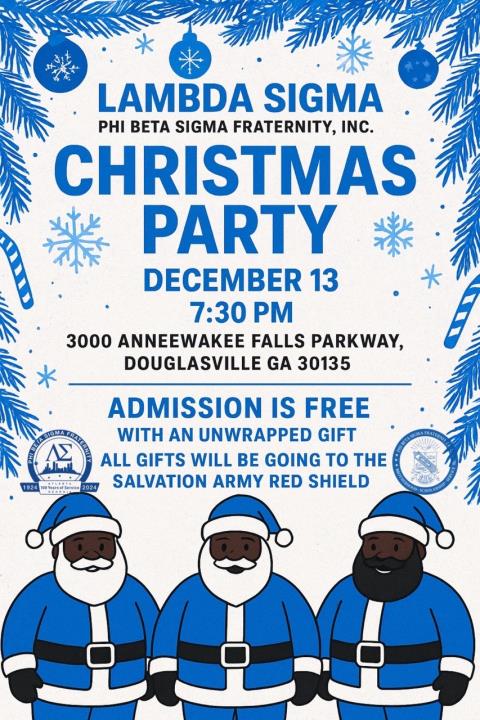 Lambda Sigma Christmas Party 2025 Event - Phi Beta Sigma Fraternity ...
